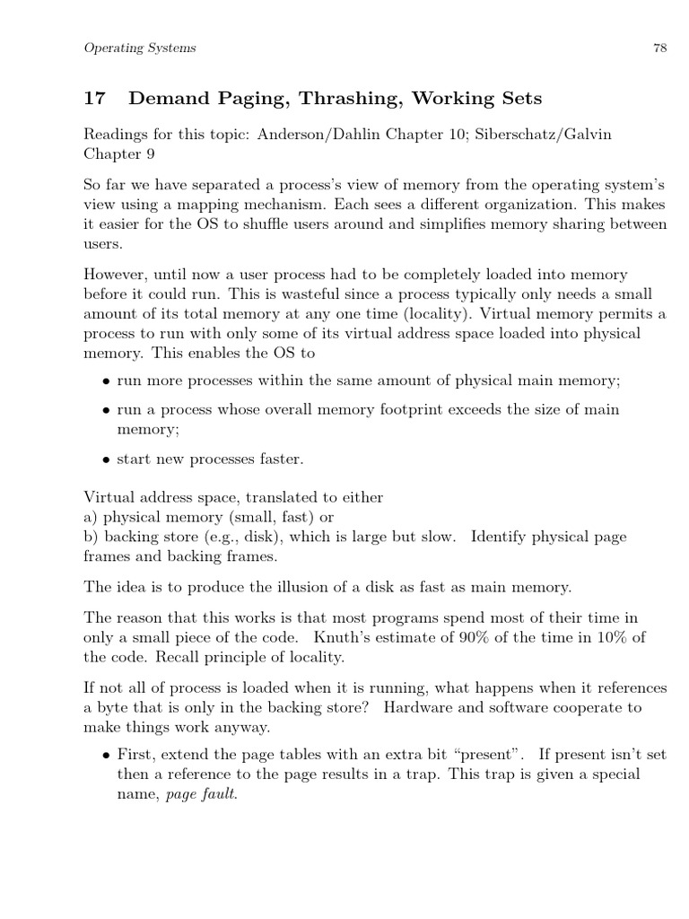 Mem 4 | PDF | Process (Computing) | Operating System