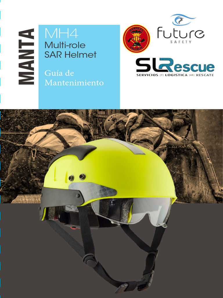 Guía de Mantenimiento Casco Manta MH4 | PDF | Casco