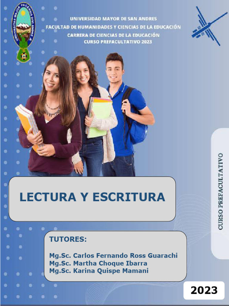 DOSSIER LECTURA Y ESCRITURA 2023 MG - Sc. Carlos F Ross G | PDF ...