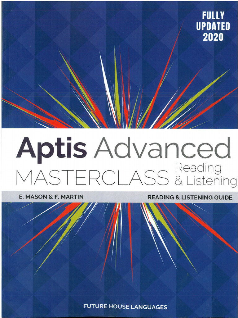 Aptis Advanced Masterclass Reading & Listening-1 | PDF