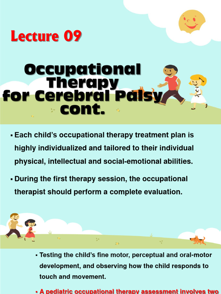 Lect 09 | PDF | Occupational Therapy | Motor Coordination