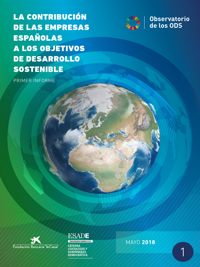 La Contribucion de Las Empresas Espanolas A Los Ods Informe Completo Es | PDF | Sustentabilidad ...