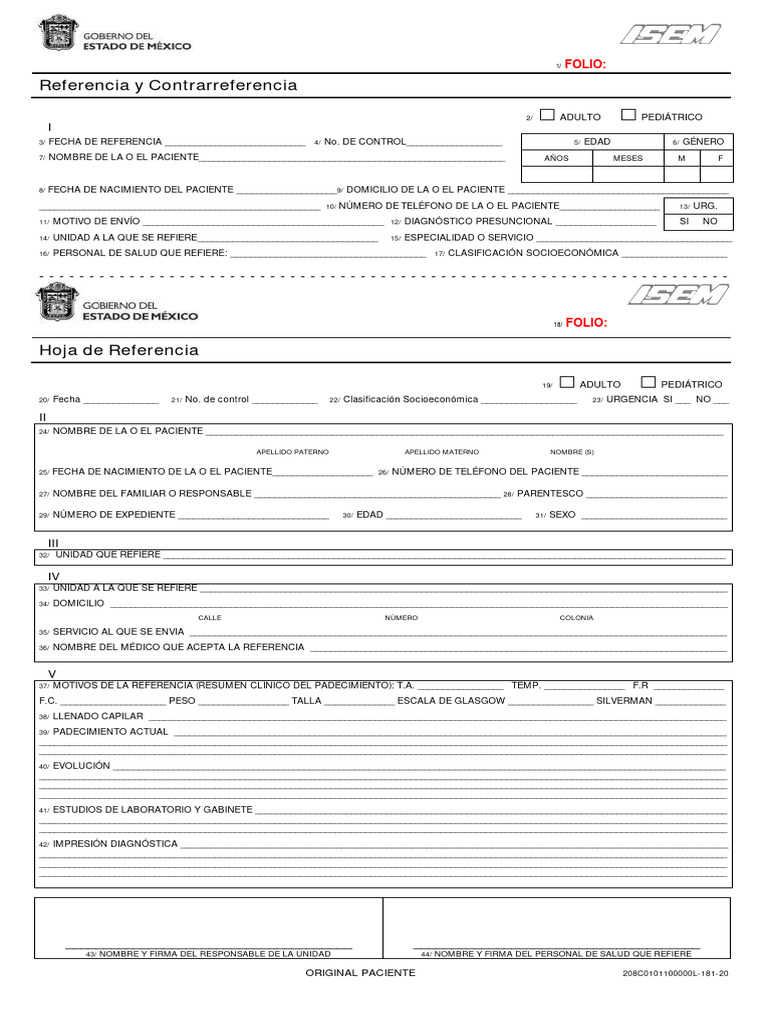 Referencia y Contrareferencia | PDF | Diagnostico medico | Cuidado de la salud