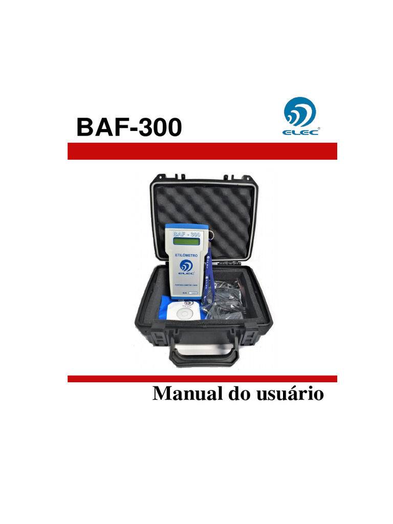 Manual Baf 300 | PDF | Armazenamento de dados de computador | Umidade