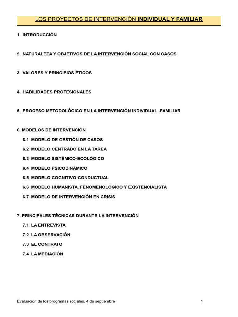 Tema 2 Evaluacion de Programas | PDF | Evaluación | Observación