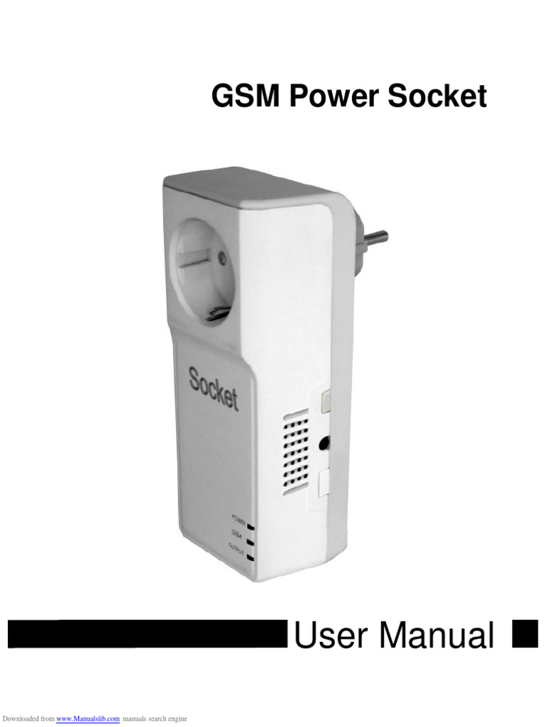 Power Socket | PDF | Power Supply | Mobile Phones