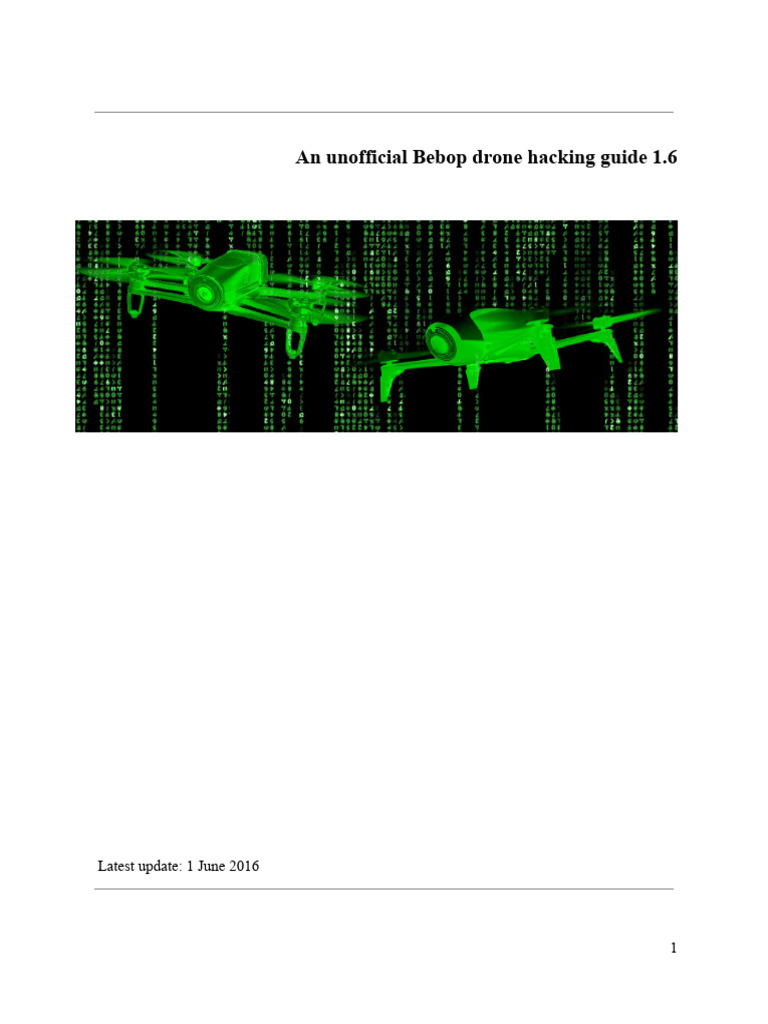 Bebop Hacking | PDF | File Transfer Protocol | Display Resolution