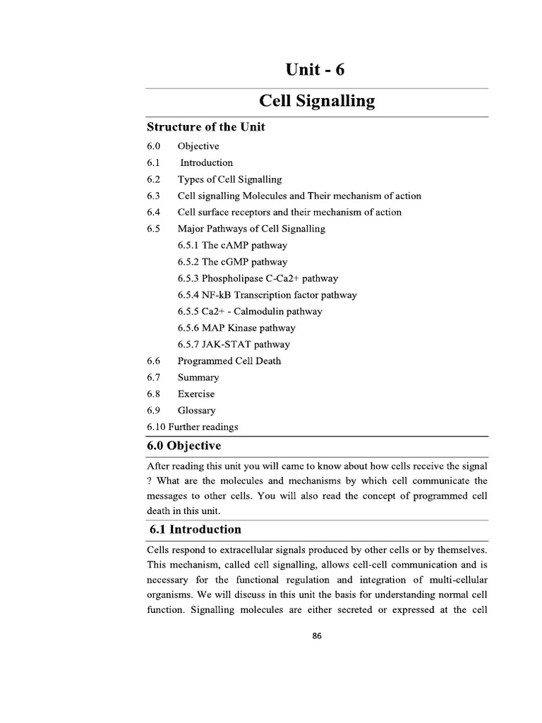 Cell Signalling | PDF