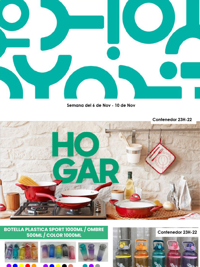 Novedades 1ra PPT Pdto YOI Noviembre 2023 | PDF | Sector secundario de la economía