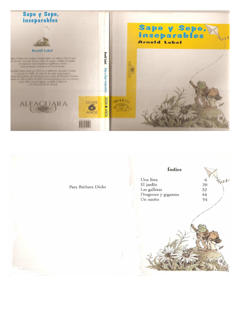 Sapo y Sepo Inseparables | PDF