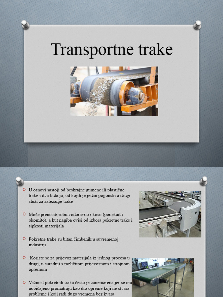 Transportne Trake | PDF