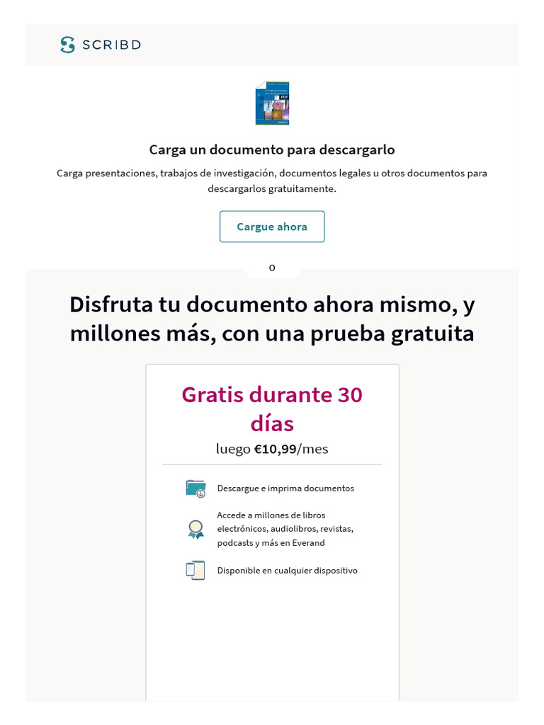 Accede a Scribd: Prueba Gratis | PDF