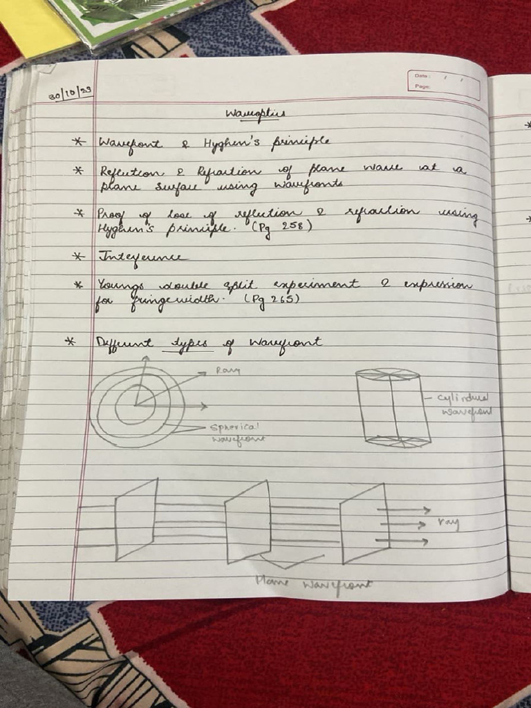 ch10 Wave Optics Part 1 | PDF