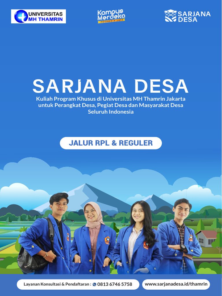Brosur Sarjana Desa UMHT - 2023 | PDF