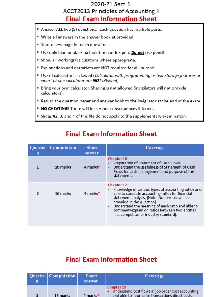 Week 13-Revision Slides-Part 1 | PDF | Equity (Finance) | Working Capital Week 13-Revision Slides-Part 1 | PDF | Equity (Finance) | Working Capital