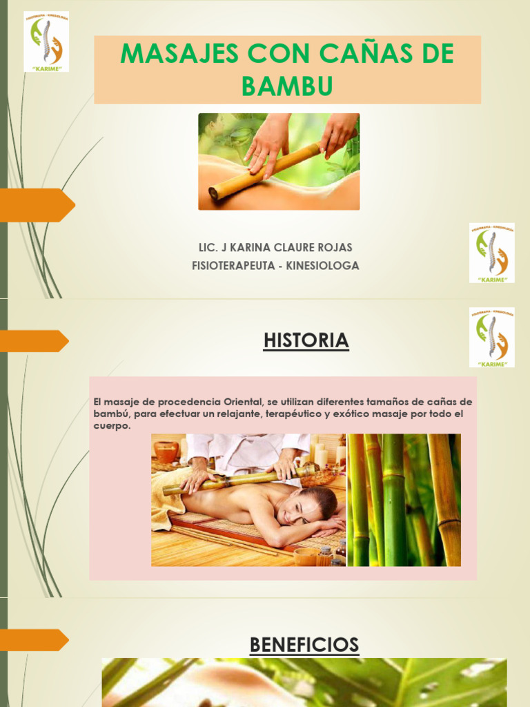 MASAJES CON CAÑAS DE BAMBU, PINDAS Y PIEDRAS CALIENTES | PDF | Masaje ...