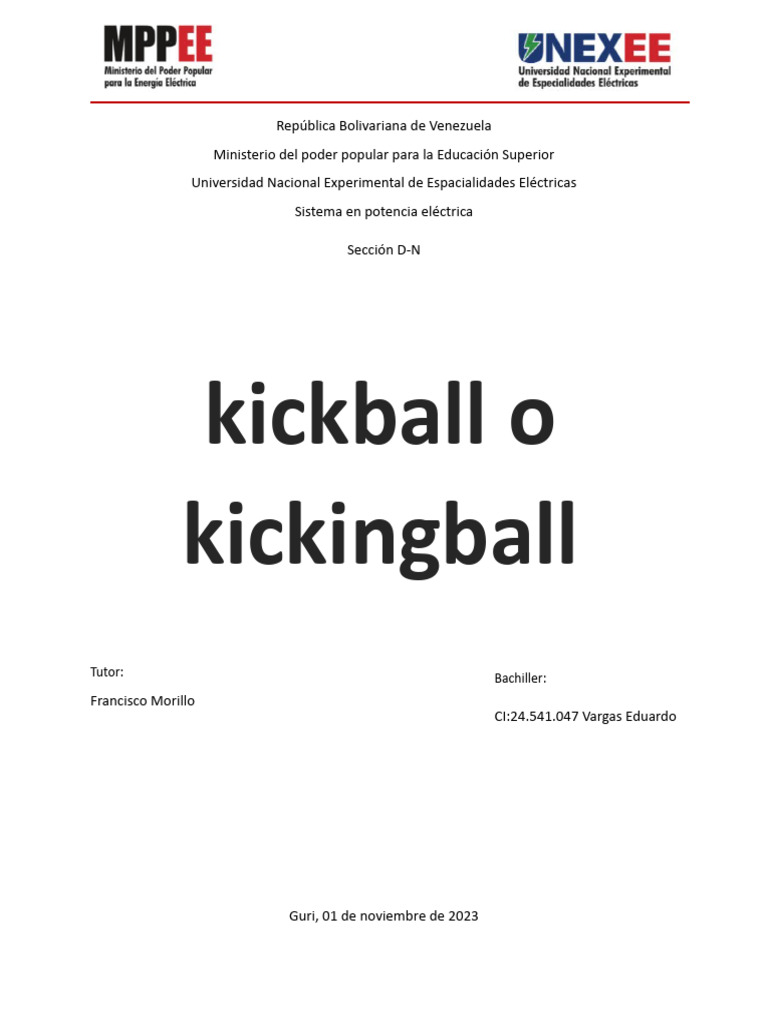 Guía Completa de Kickball | PDF | Juego de azar | Equipo deportivo
