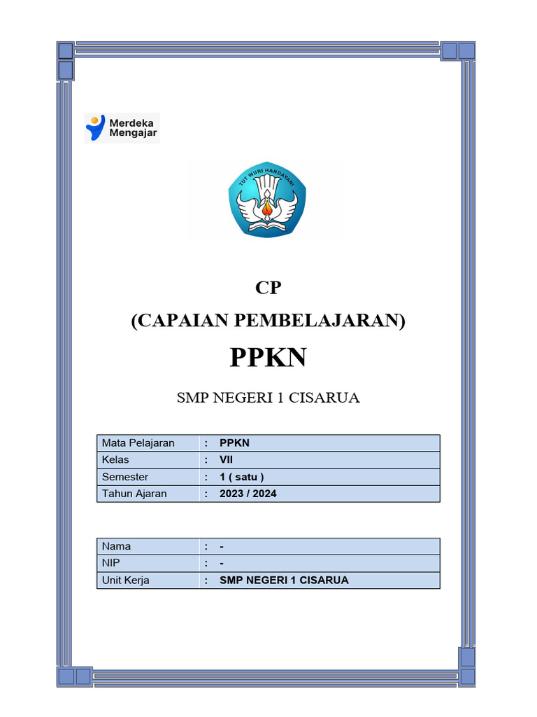 Cover-Modul Ajar | PDF