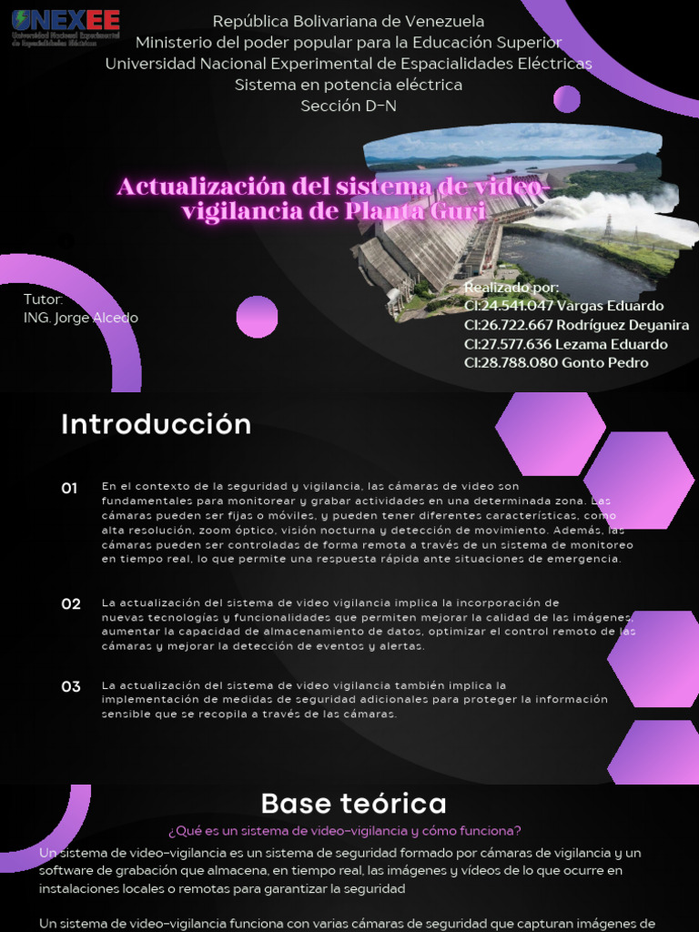 Presentacion 01-11-2023 | PDF | Circuito cerrado de televisión