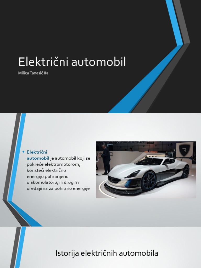 Električni Automobil | PDF