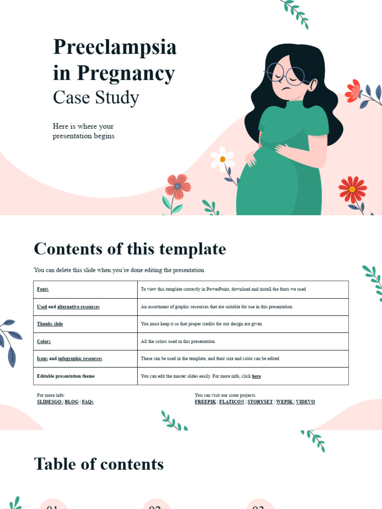 Preeclampsia in Pregnancy Case Study | PDF | Medical Diagnosis | Clinical Medicine