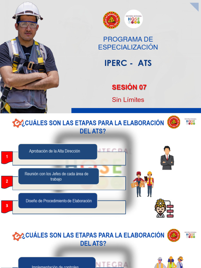 IPERC - ATS - Sesión 7 | PDF | Minería