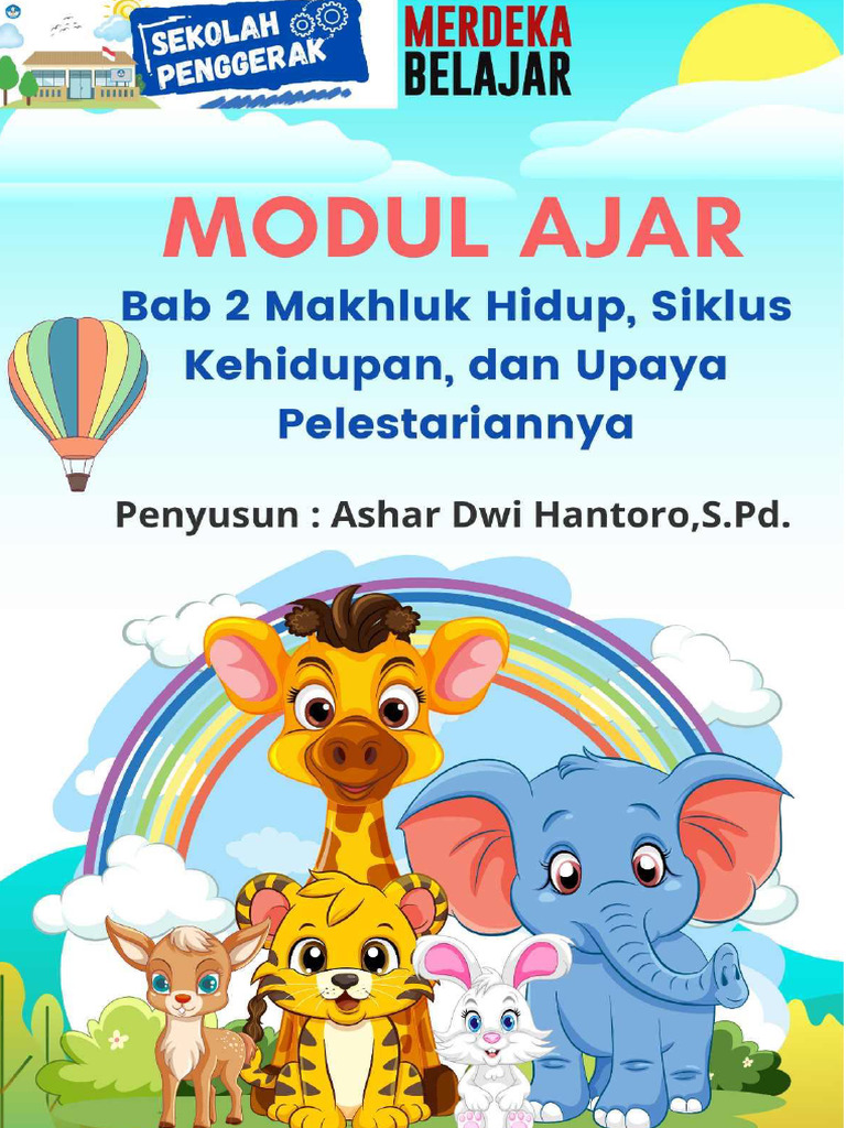 MODUL AJAR Ipas Bab2 Siklus Makhluk Hidup | PDF | Karier & Perkembangan