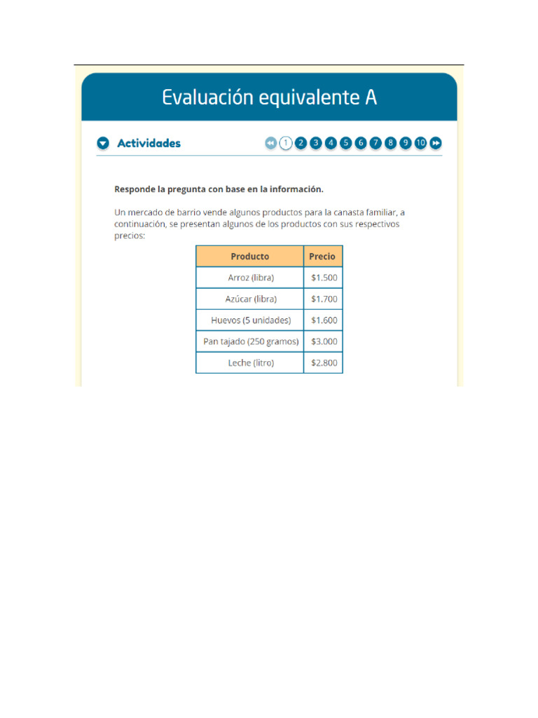 Evaluacion Modulo 1 | PDF