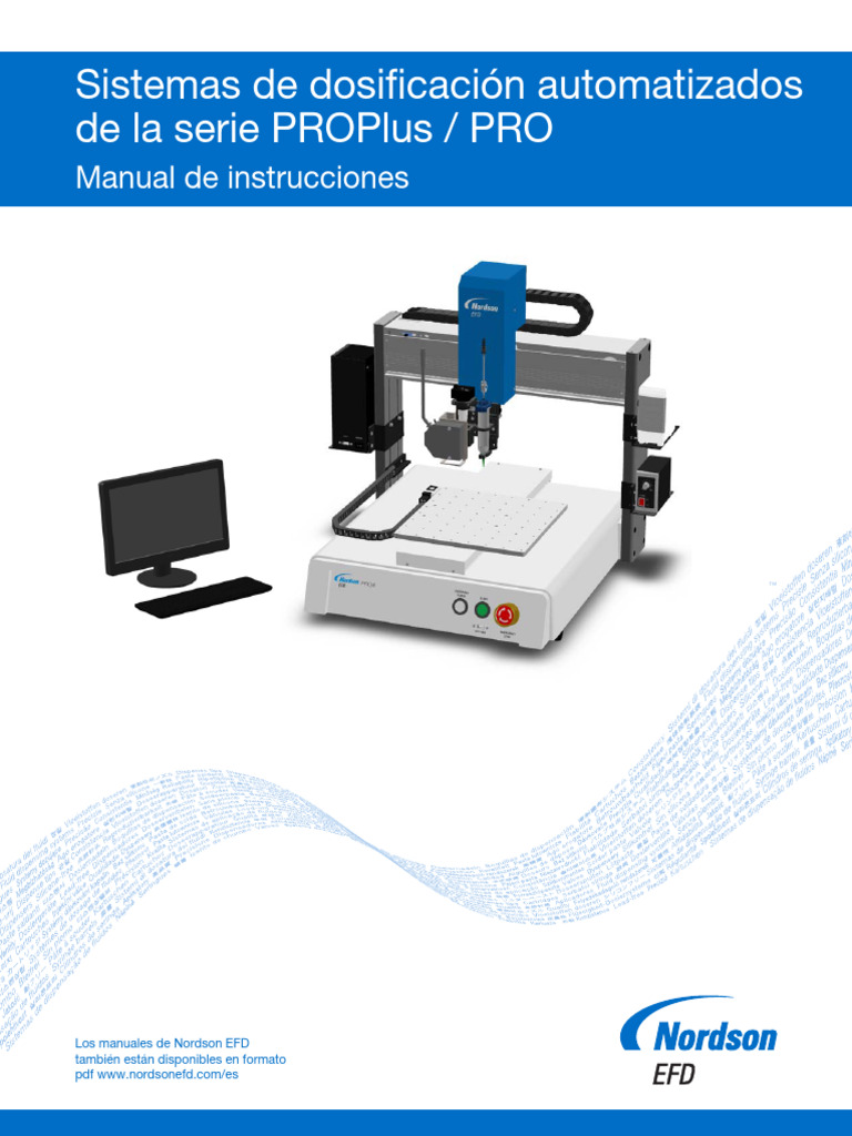 ES Nordson EFD PROPlus PRO Series Operating Manual | PDF | Programa de ...