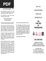 Ritual For The Installation of A Worshipful Master | PDF | Freemasonry