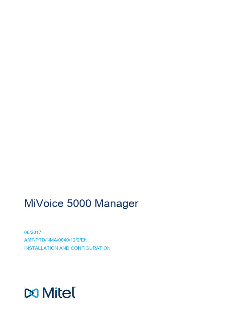 Mitel Mivoice5000 Install Guide | PDF | Port (Computer Networking ...
