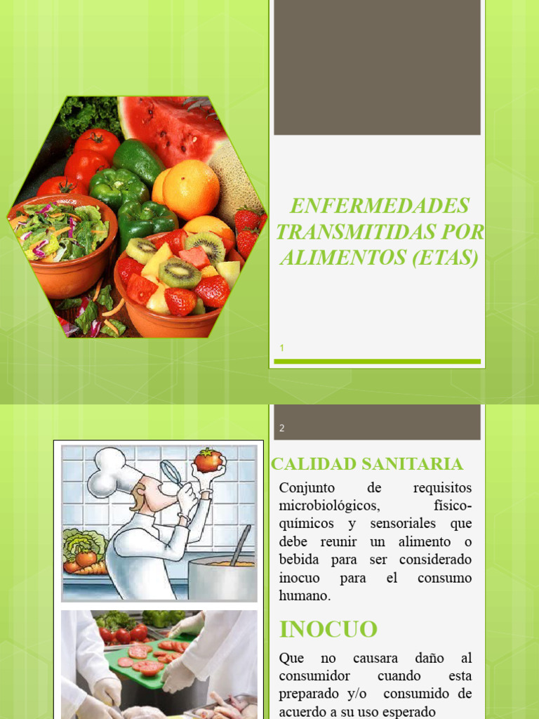 Enfermedades Transmitidas Por Los Alimentos - ETAS | PDF | Enfermedades transmitidas por ...
