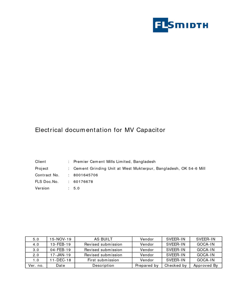 MV Capacitor - 5.0 | PDF | Insulator (Electricity) | Capacitor