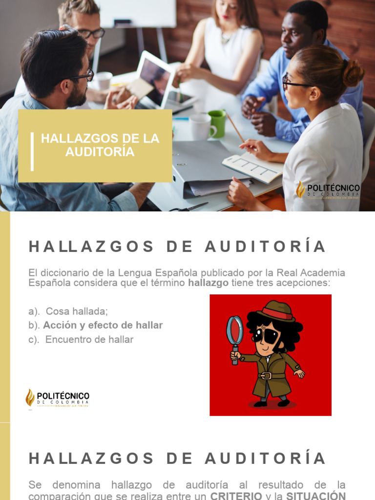 Hallazgos de Auditoría | PDF | Auditoría