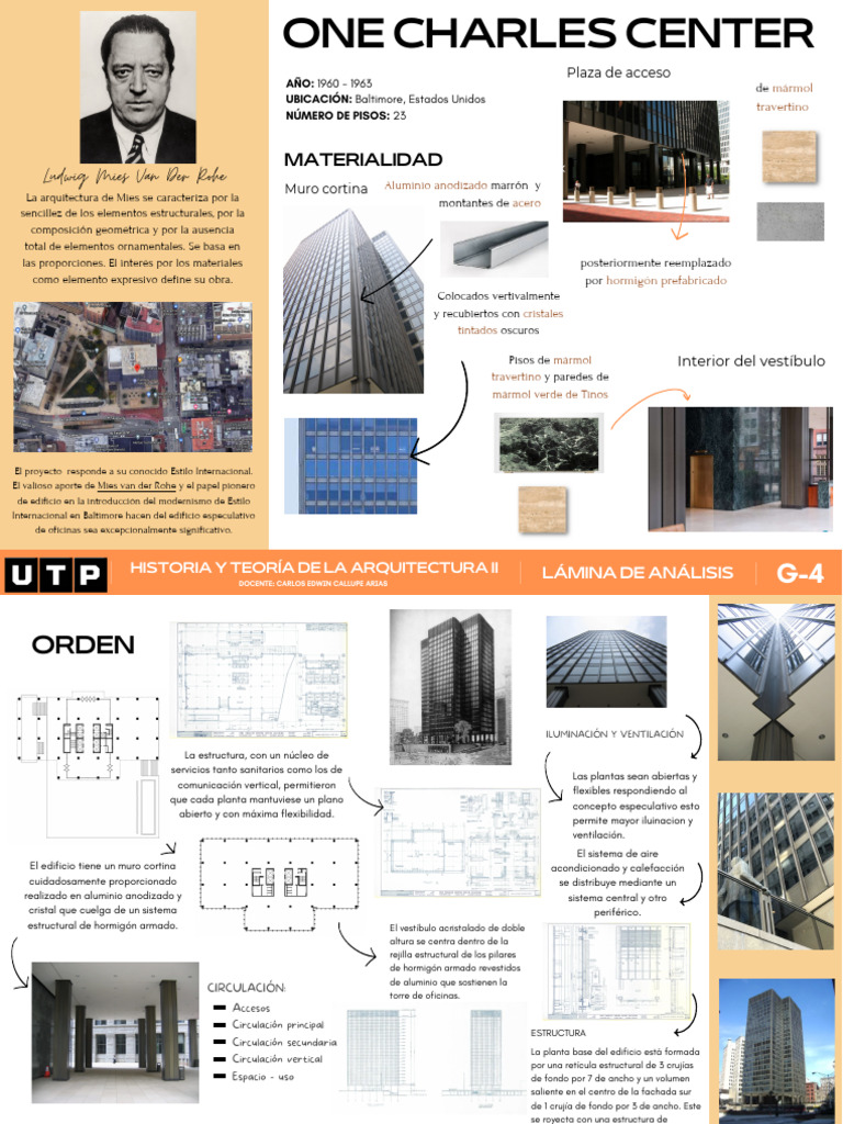 Análisis del One Charles Center de Mies | PDF | Ingeniero civil ...