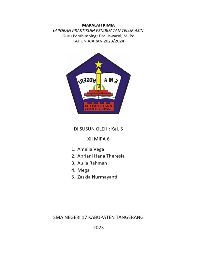 Laprak Telur Asin | PDF