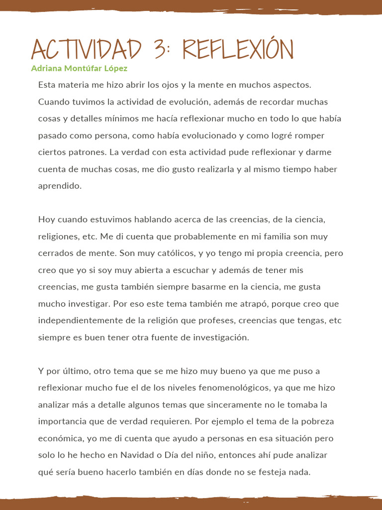 Actividad 3 Filo | PDF