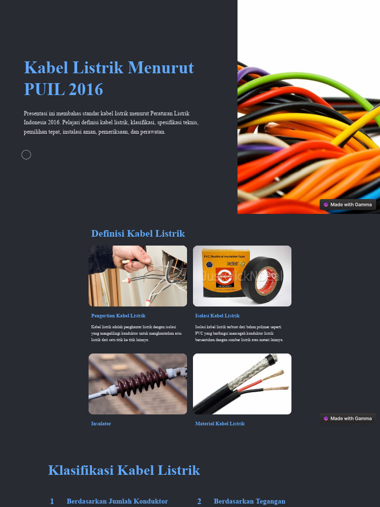 Kabel-Listrik-Menurut-PUIL-2016[1] | PDF