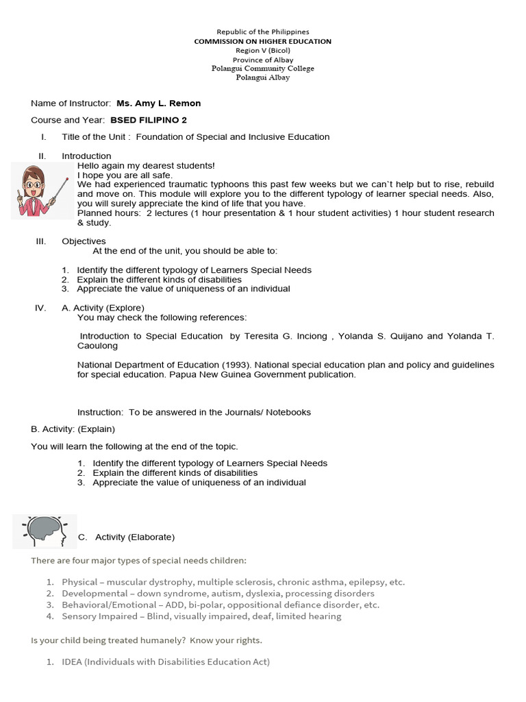 Module in Prof Ed 2 | Download Free PDF | Intellectual Disability ...