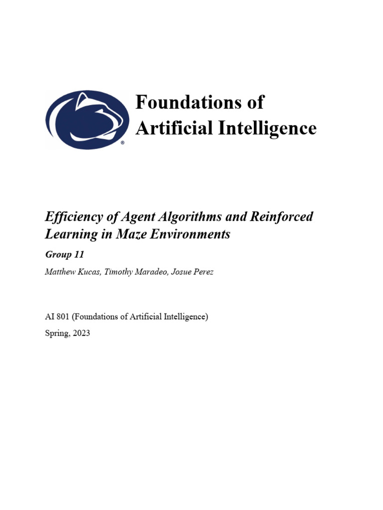 Maze Solving Ai Pdf Theoretical Computer Science Algorithms And