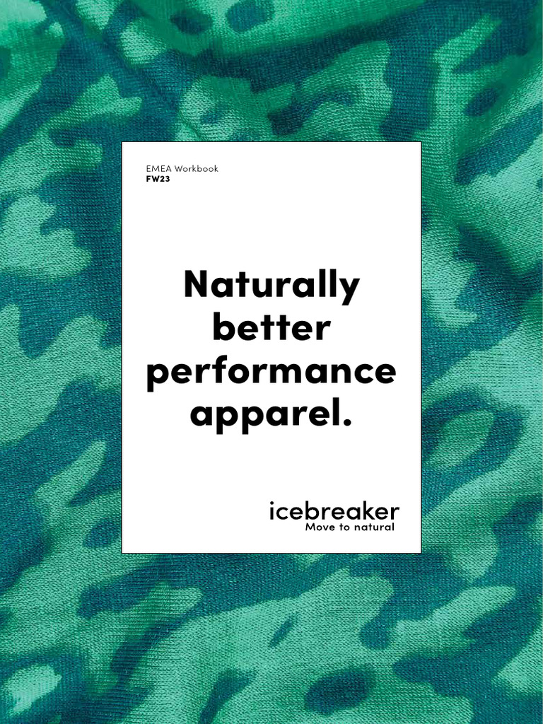 Icebreaker-FW23 Ib Workbook EMEA LowRes Tier1 | PDF | Wool | Textiles