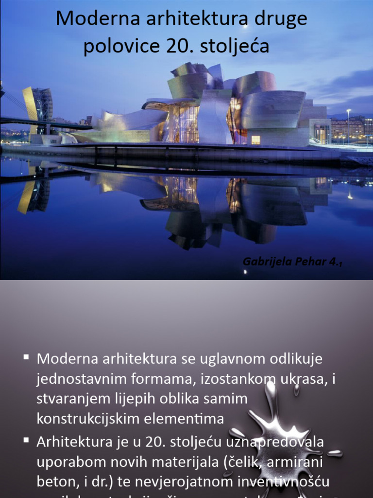 207636693 Moderna Arhitektura Druge Polovice 20 Stoljeca | PDF