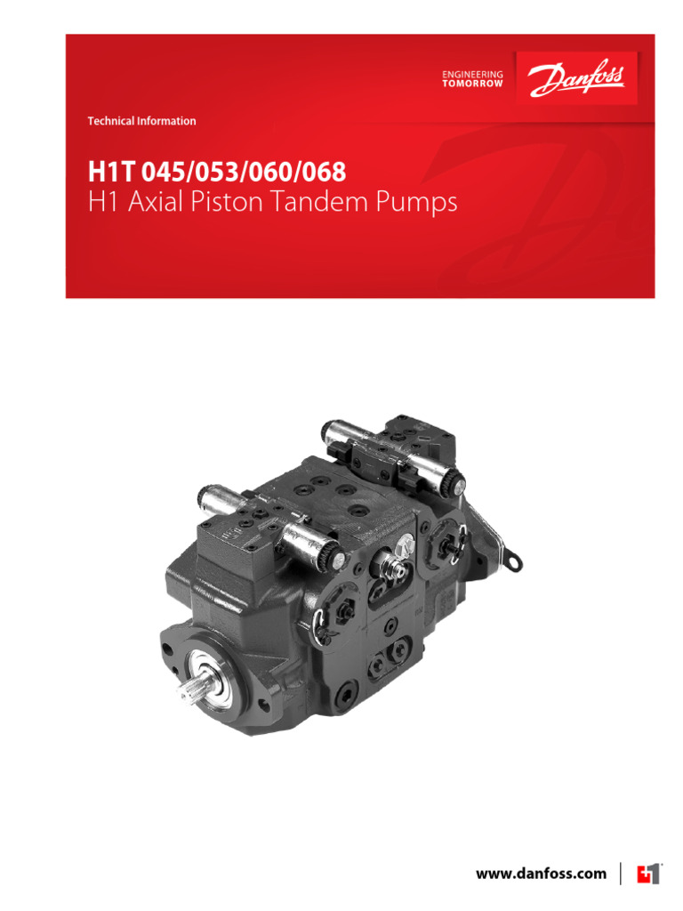 Bombas Tandem H1T 045 053 060 068 | PDF | Pump | Horsepower