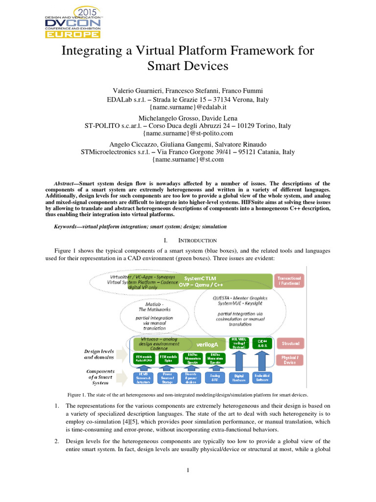 Dvcon Europe 2015 Ta4 2 Paper Pdf Hardware Description Language Microcontroller