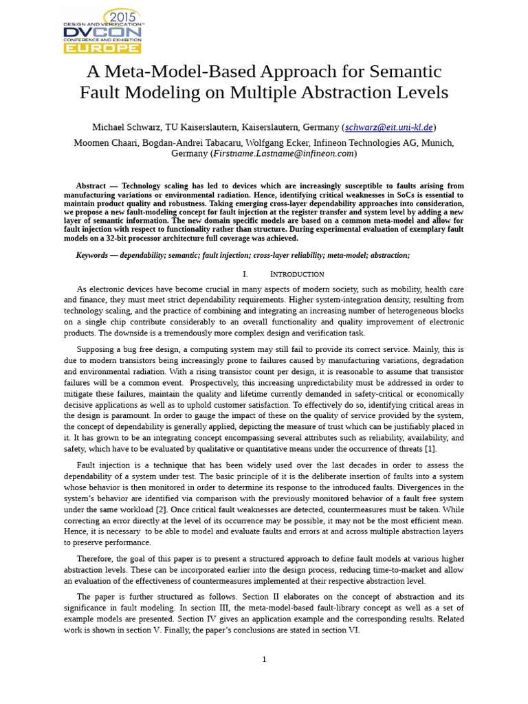 Dvcon Europe 2015 Tp1 1 Paper Pdf Abstraction Abstraction Computer Science