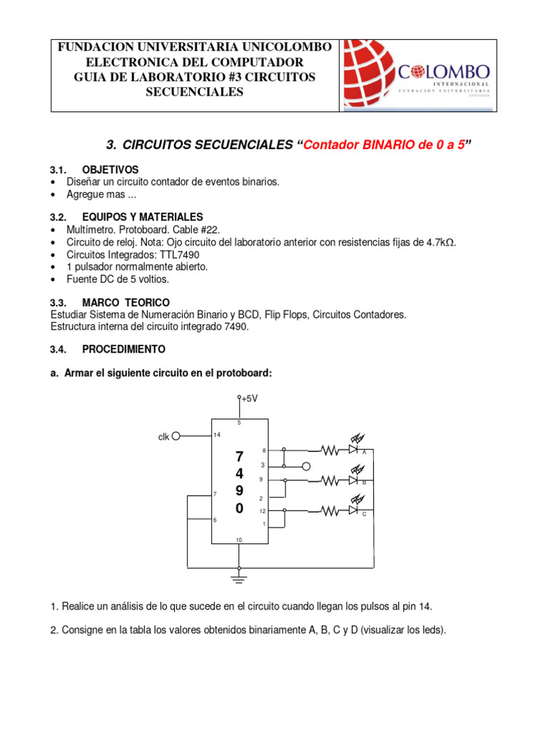 3a GUIA DE LABORATORIO ELECTRONICA v3.0 | PDF | Equipo | Tecnología de ...