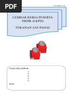LKPD Tekanan Zat Padat | PDF