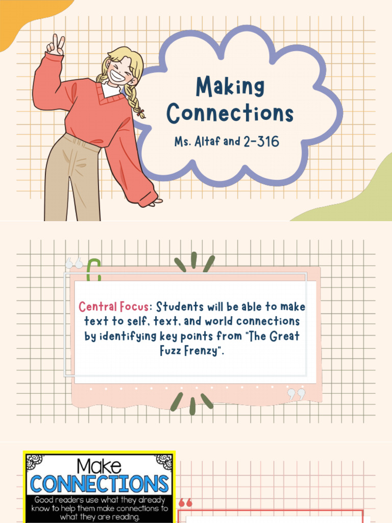Making Text Connections in Reading | PDF