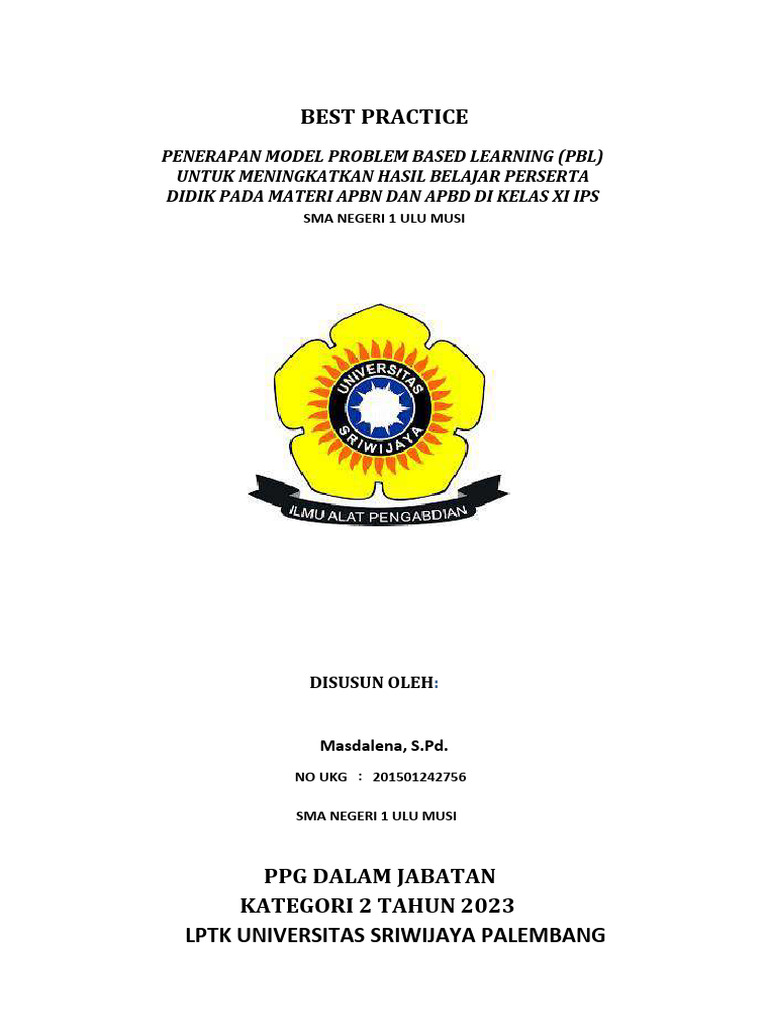 Best Practices PPL 1 | PDF | Karier & Perkembangan