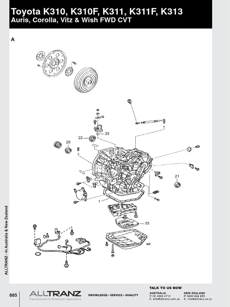 K310 - K310F - K311 - K311F - K313 CVT (Alltranz) | PDF | Axle | Land ...